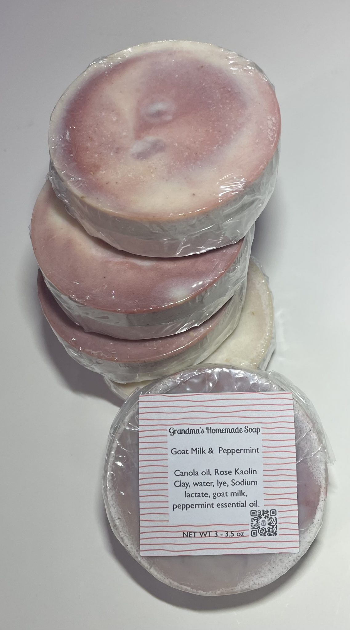 Goat Milk And Peppermint - Grandma's Homemade Soaps
